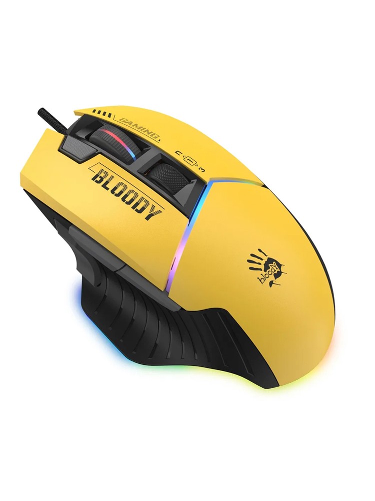 მაუსი: A4tech Bloody W95 Max Sports RGB Gaming Mouse Sports Lime